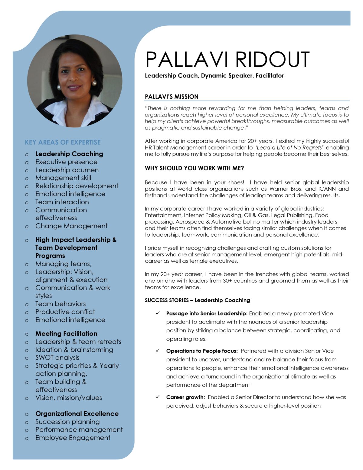 Executive Coaching Bio | ELM Advisory Group